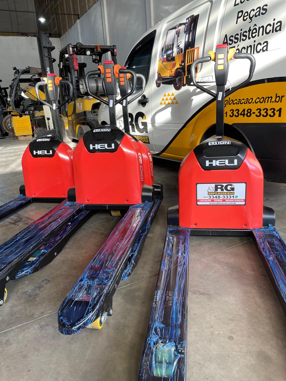 PALETEIRA ELETRICA HELI – RG Locação